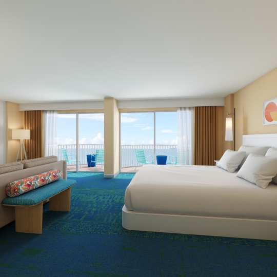 City View Room - The Twin Fin Hotel